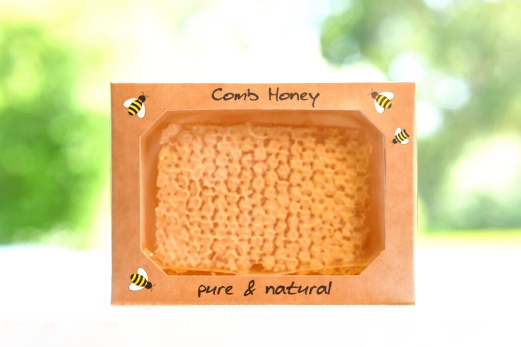 English Honeycomb, Devon Honey and candles Cut Comb